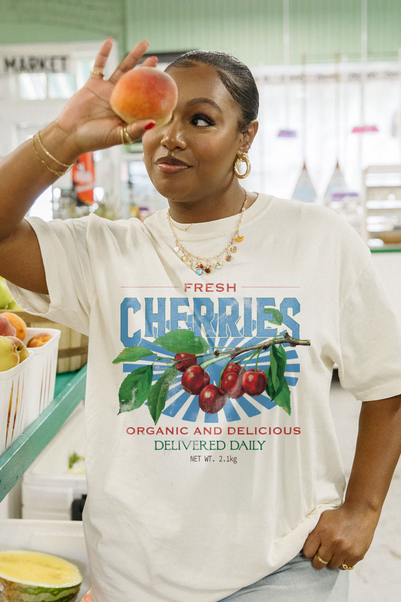 Fresh Cherries Tee – Girl Tribe Co.