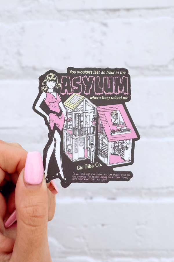 Asylum Sticker - Girl Tribe Co.