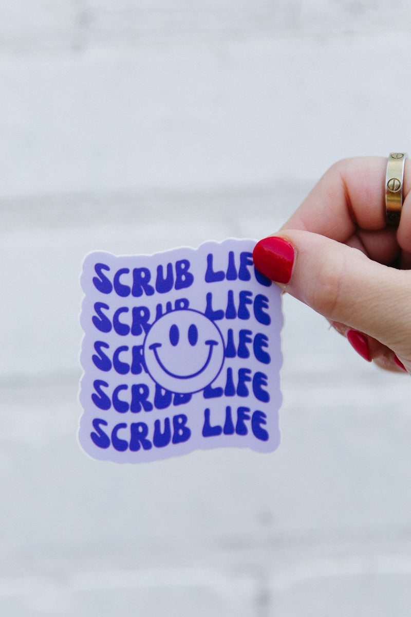 Scrub Life Sticker - Girl Tribe Co.
