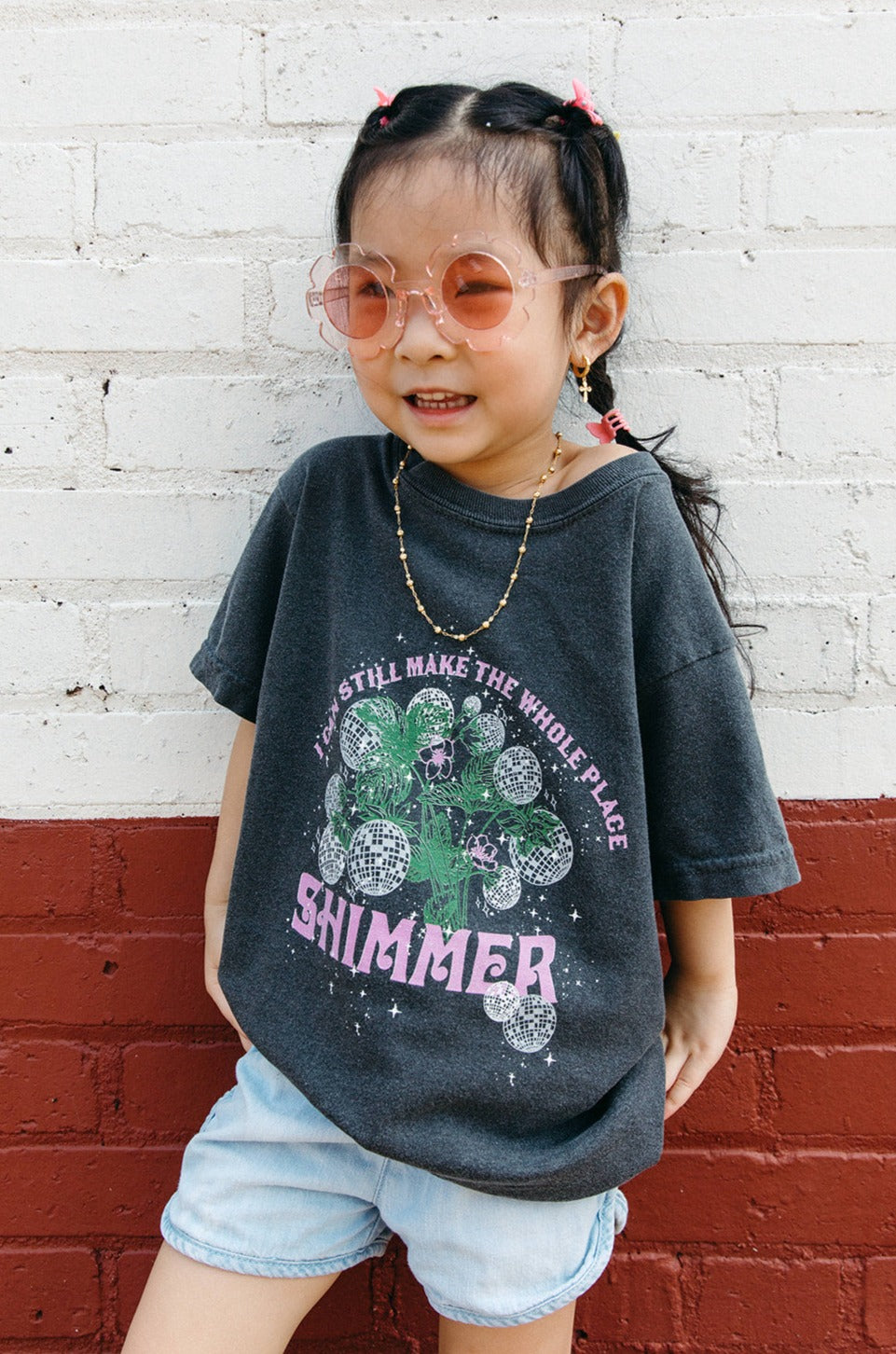 Youth Shimmer Tee - Girl Tribe Co.