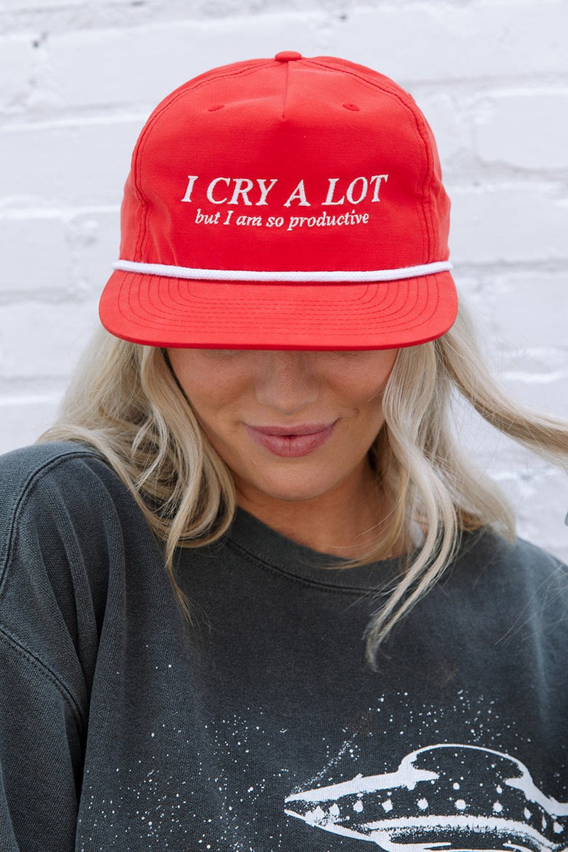 I Cry A Lot Hat - Girl Tribe Co.