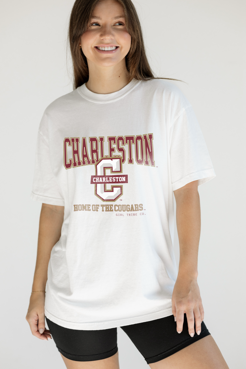 College of Charleston: Home of The Cougars Tee – Girl Tribe Co.