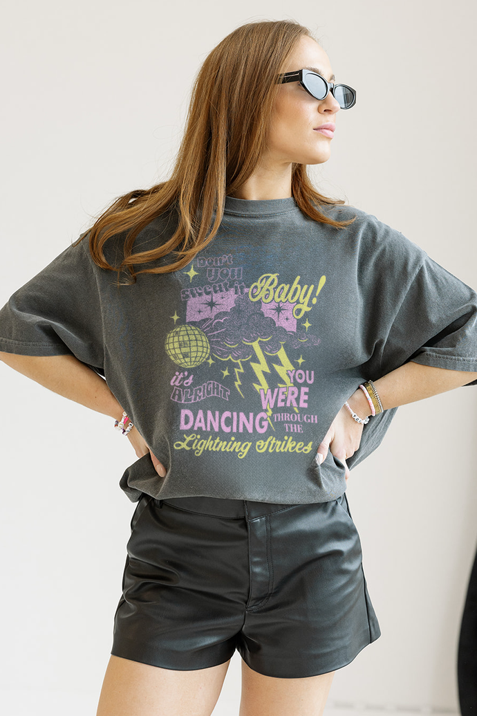 Dancing Through The Lightning Strikes Tee – Girl Tribe Co.