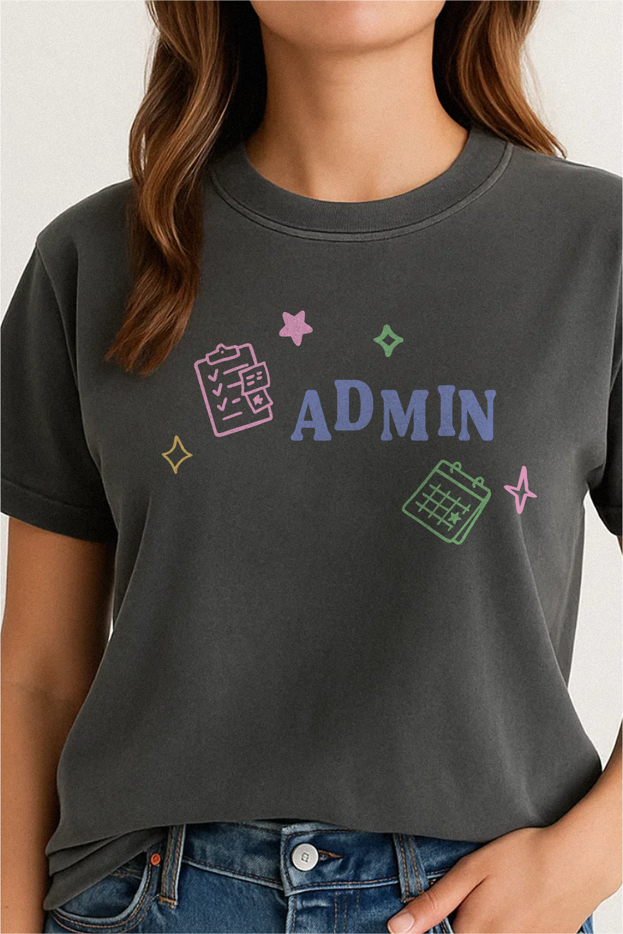 Admin Icon Tee – Girl Tribe Co.