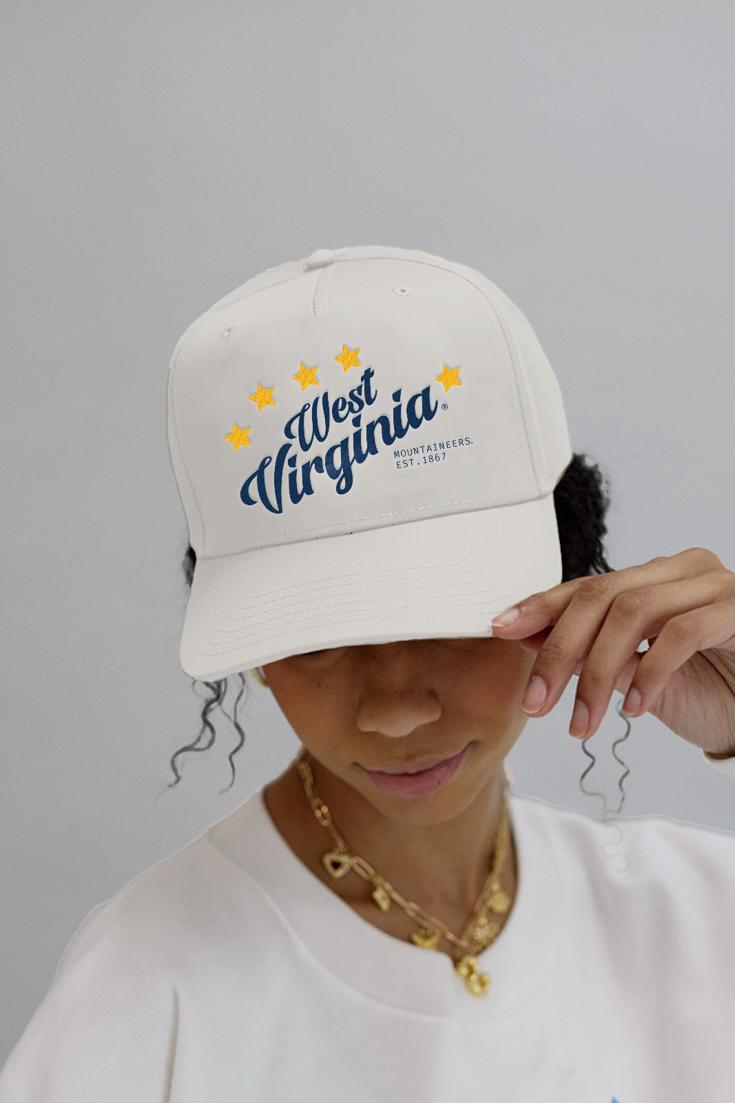 West Virginia University: Go WVU Hat – Girl Tribe Co.