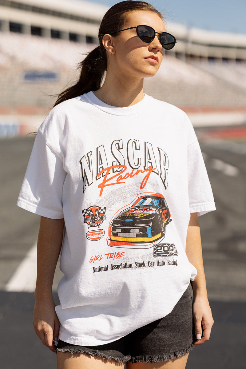 NASCAR Racing Speedway Racer Tee – Girl Tribe Co.