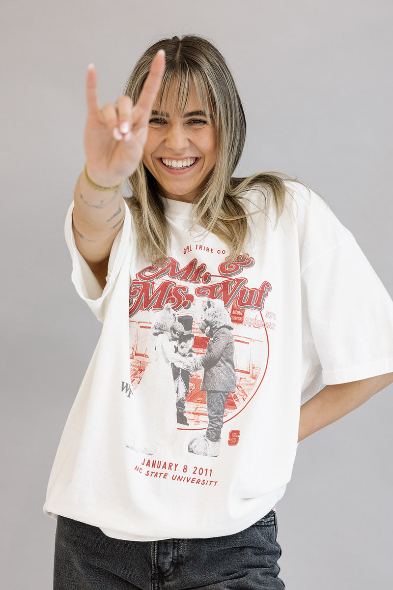 North Carolina State University: Mr and Ms Wuf Vow Renewal Tee – Girl ...