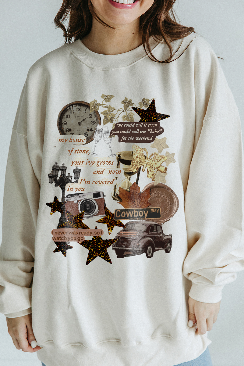 Ivy Collage Sweatshirt – Girl Tribe Co.